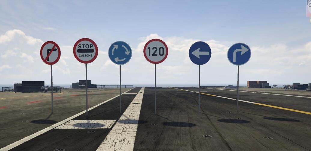 [Paid] 16 kinds of road traffic sign props - FiveM Releases - Cfx.re ...
