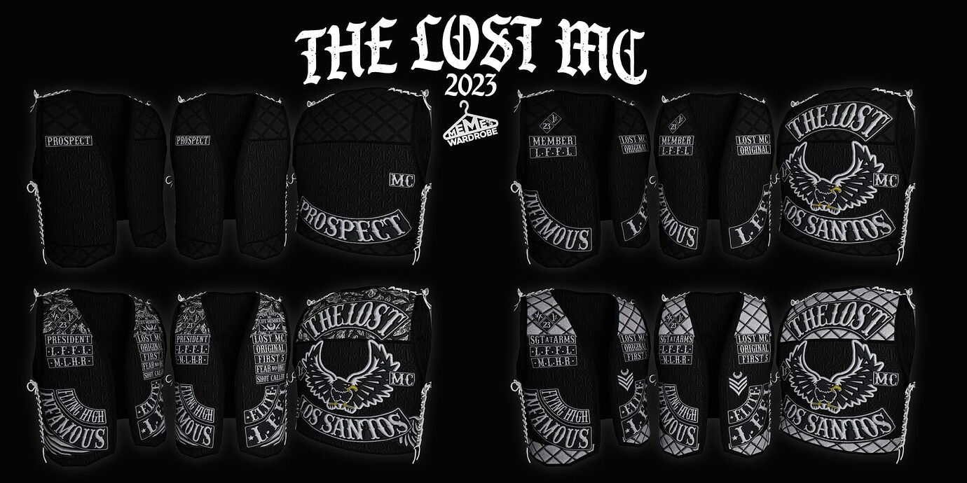 [PAID][LOST MC] 2.0 The Lost MC LS Clothing Package! - FiveM Releases ...