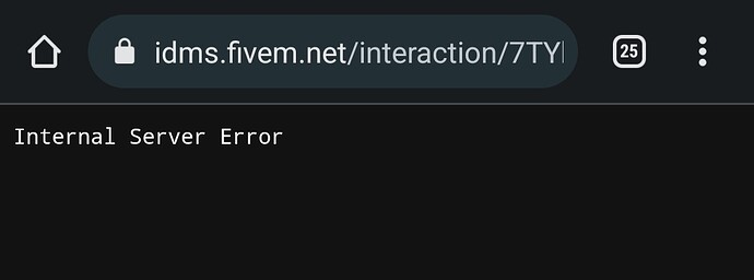Error authenticating at cfx.re / idms.fivem.net - Bug Reports - Cfx.re Community