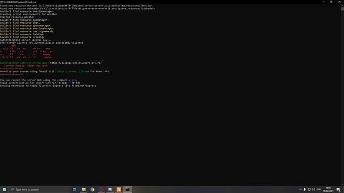 Local host stuck in awaiting scripts - FiveM Client Support - Cfx.re ...