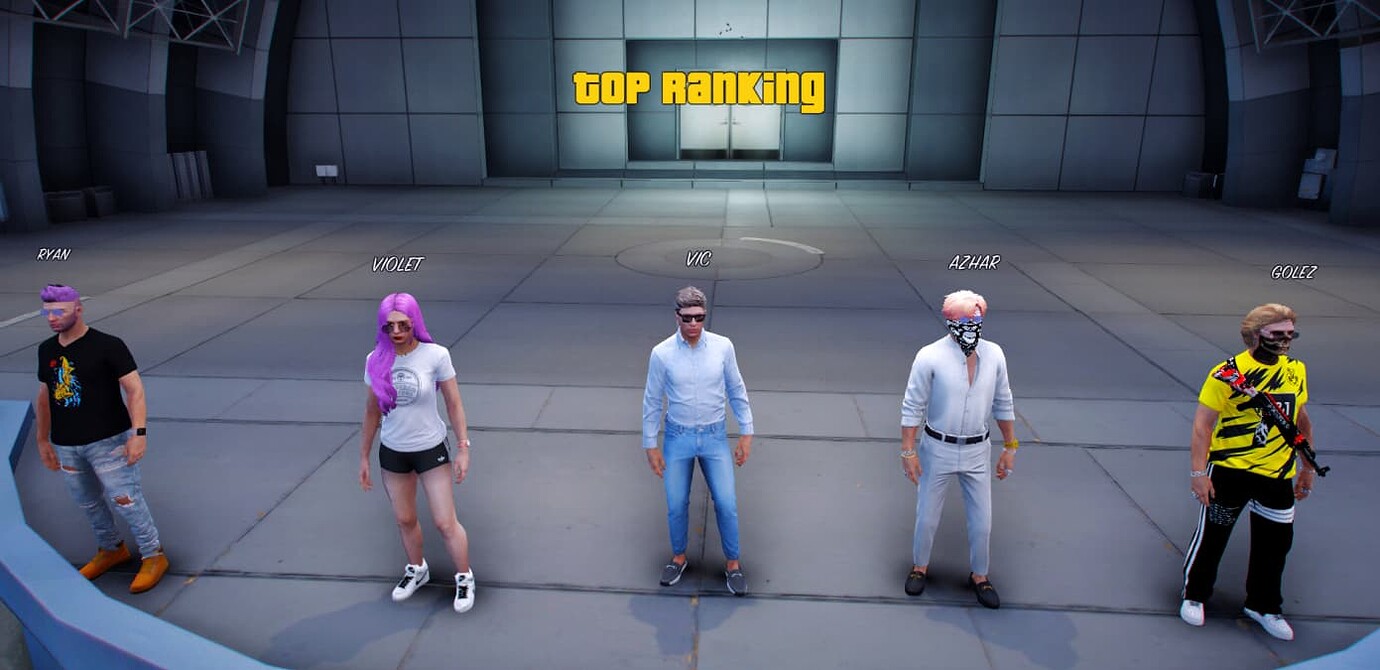 [ESX] [QBCORE] The Top Donators and Ranking Players NPC Spotlight ...