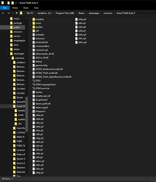 Game out of memory error when joining sertin server - FiveM Client ...