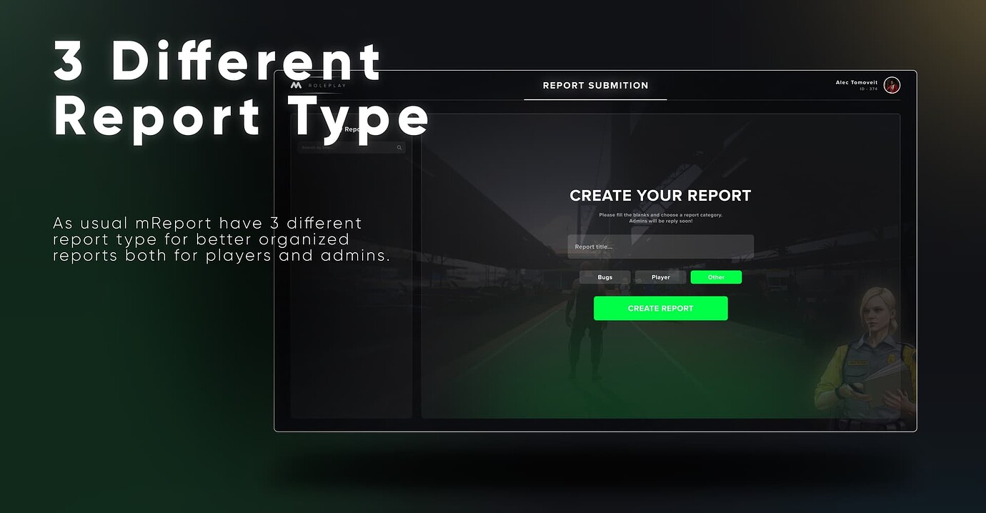 CodeM mReport - FiveM Releases - Cfx.re Community