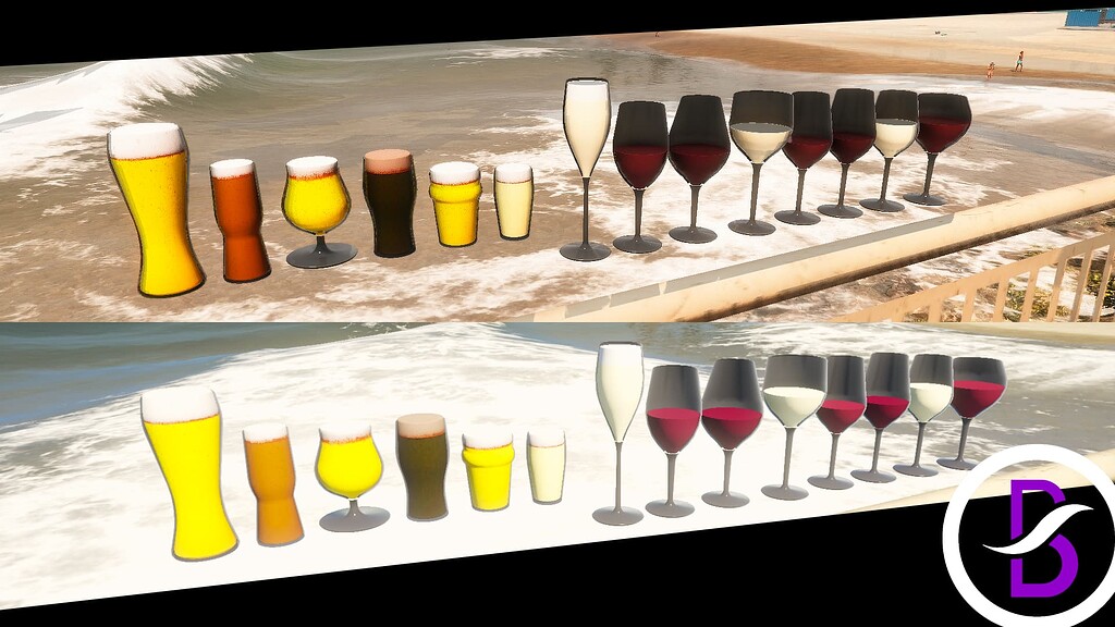 Beer & Wine Props | NO BRAND - FiveM Releases - Cfx.re Community