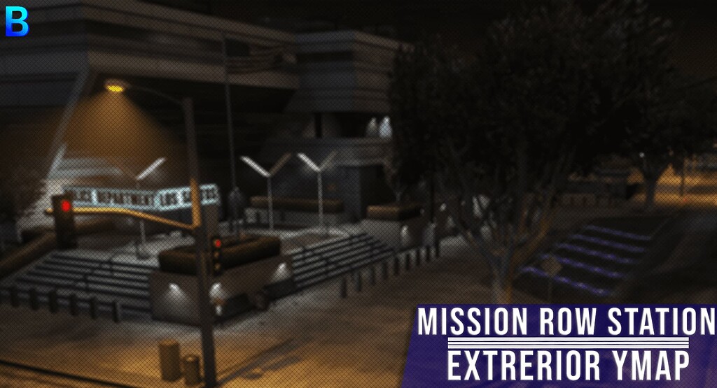 [FREE] [YMAP] Missionrow PD Exterior - FiveM Releases - Cfx.re Community