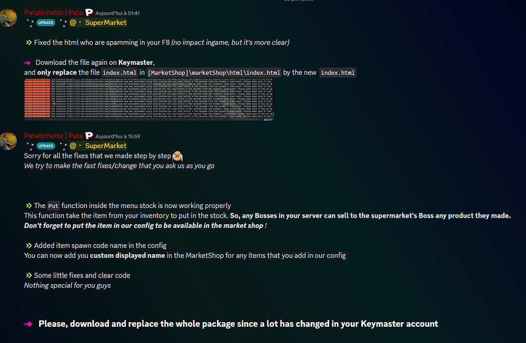 PataMods | Realistic SuperMarket Script - Page 2 - Releases - Cfx.re Community