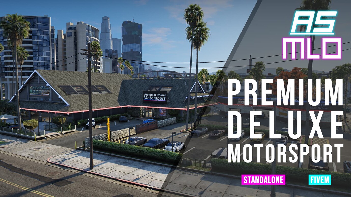 [PAID] Premium Deluxe Motorsport MLO - FiveM Releases - Cfx.re Community