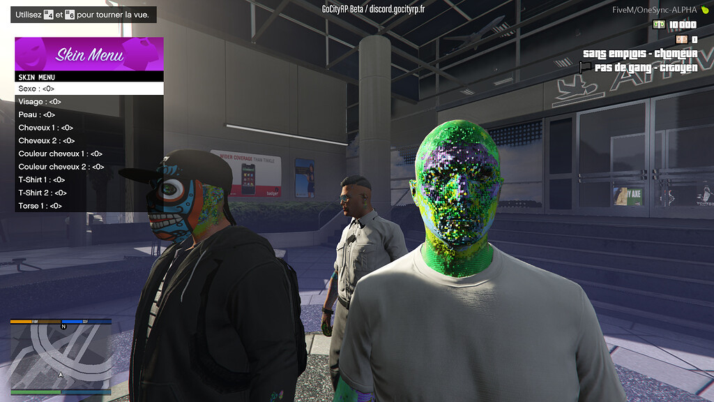 Texture Bug/Player character is green - FiveM Client Support - Cfx.re ...