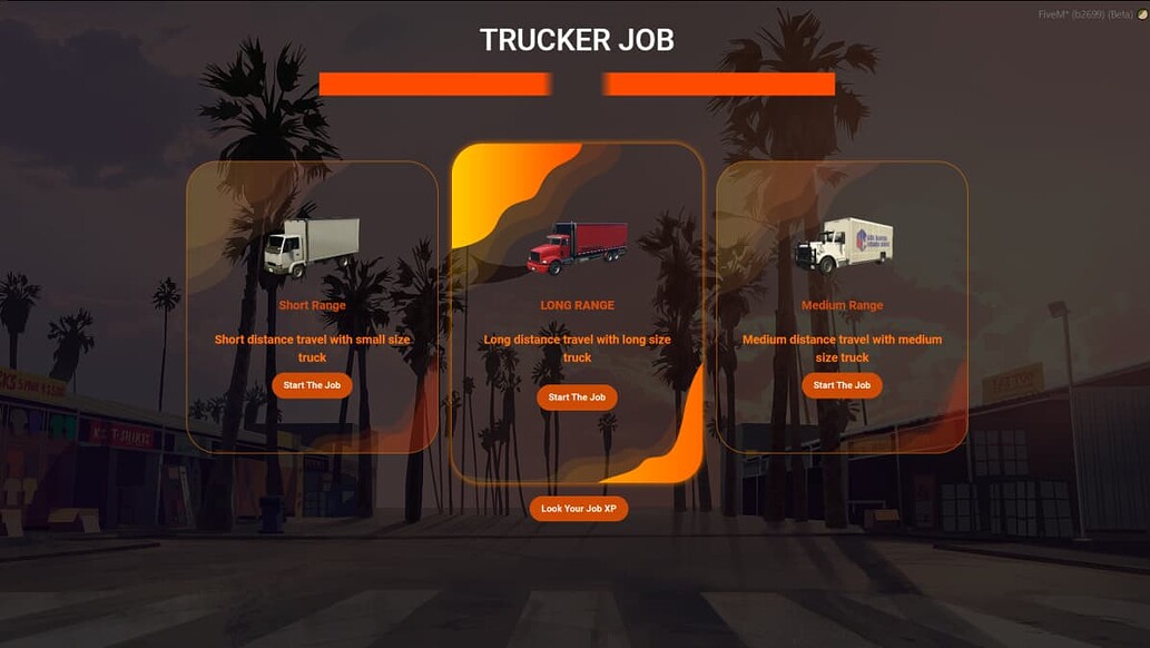 [PAID] [QB] [ESX] Advanced Trucker Job with UI - XP System - FiveM ...