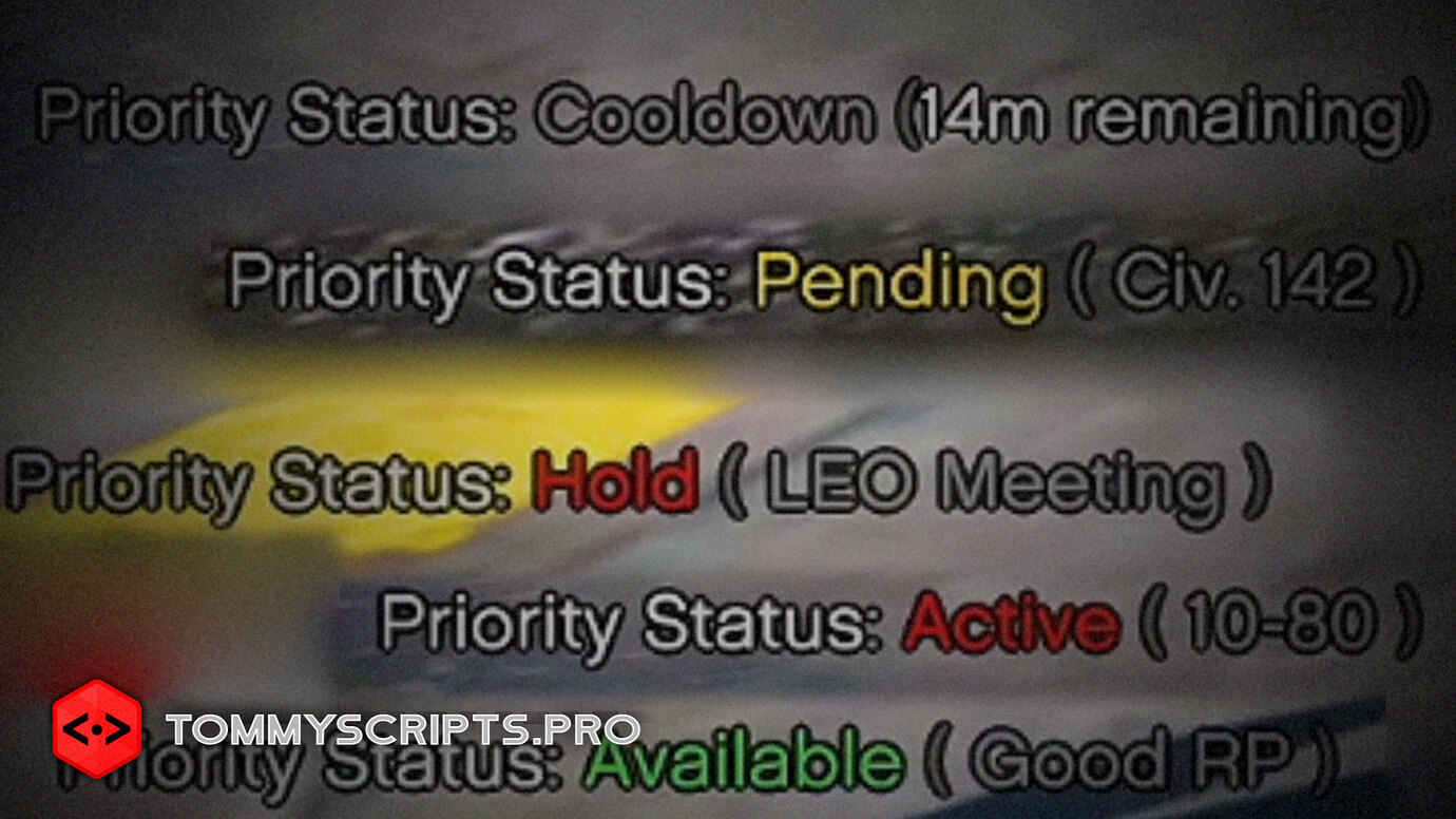 [FREE] Priority Status - FiveM Releases - Cfx.re Community