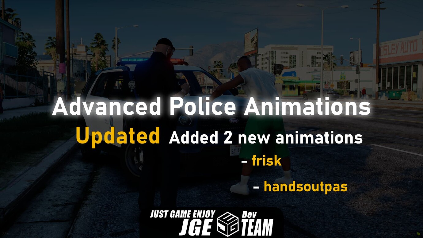 [Paid] Advanced Police Animations - FiveM Releases - Cfx.re Community