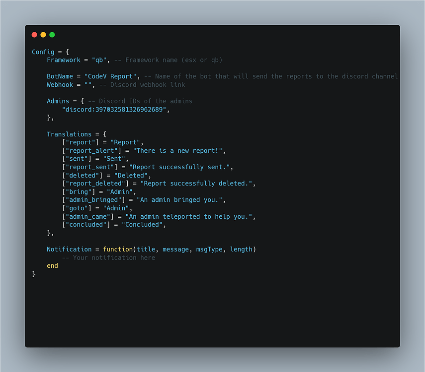 [FREE] Report System | CODEV Report [QBCore & ESX] - FiveM Releases - Cfx.re Community