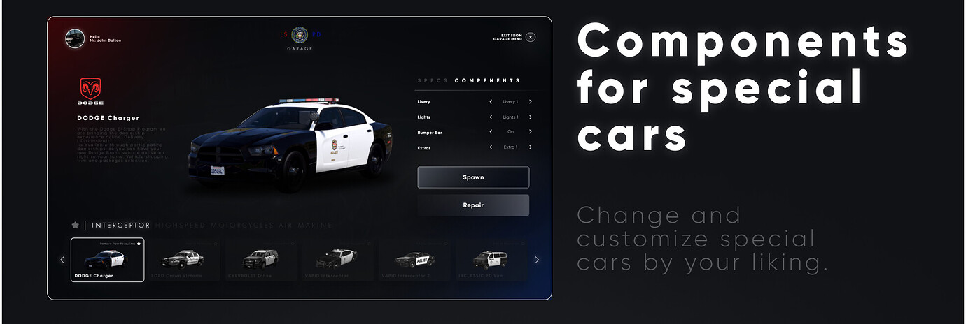 CodeM - mGarage ( Advanced Garage System ) ESX - QB - FiveM Releases ...