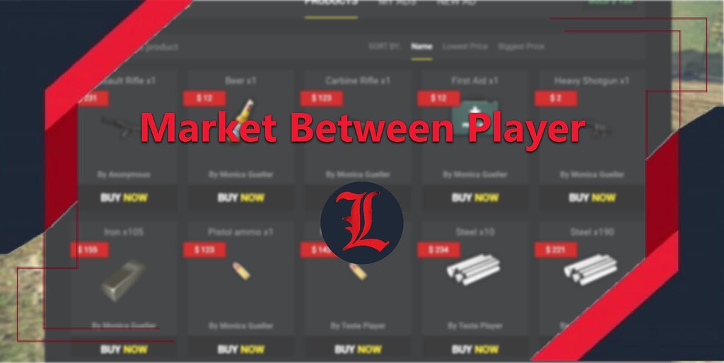 Market Between Players Remake [ESX / QBCore / VRP / Standalone] [PAID ...