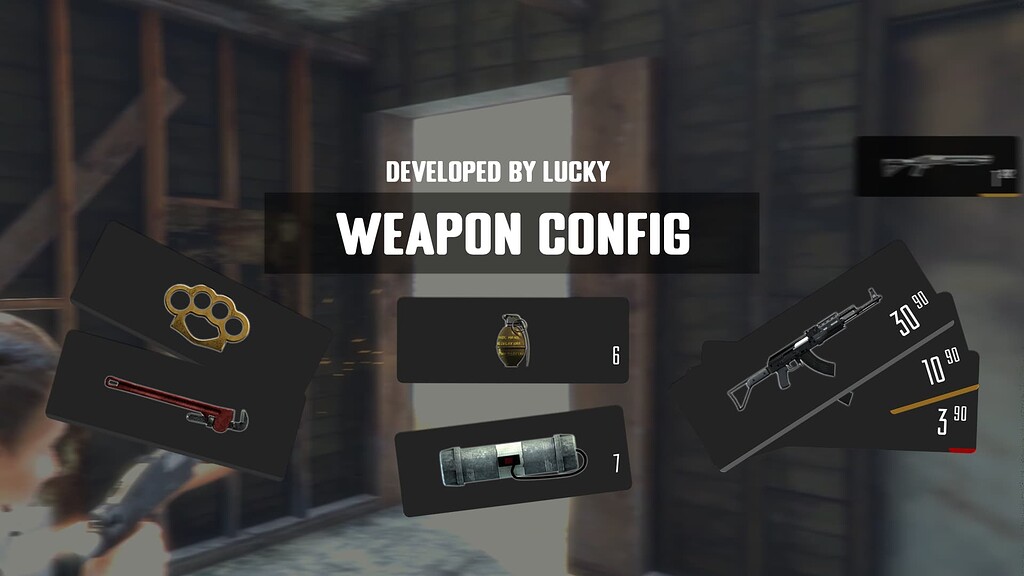 [STANDALONE] Weapon Config v1.2 (new HUD) - FiveM Releases - Cfx.re ...