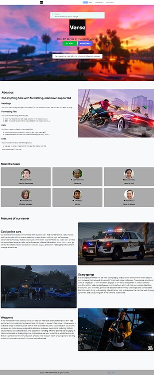 [Paid] Modular Website for Fivem Servers - FiveM Releases - Cfx.re ...