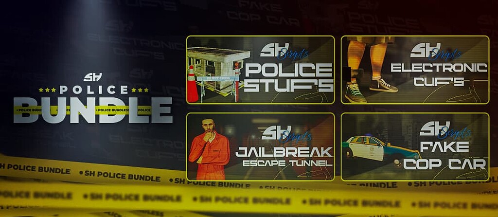 [PAID] Police Bundle (Jailbreak, Electronic cuff and more) - FiveM Releases - Cfx.re Community