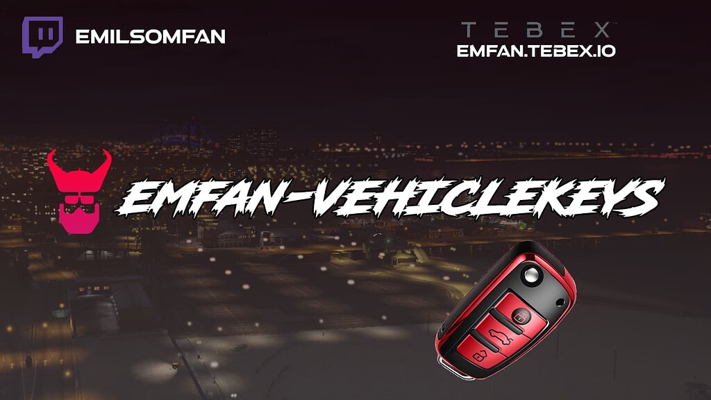 [QB] emfan-vehiclekeys - vehicle lock working [PAID] - FiveM Releases ...