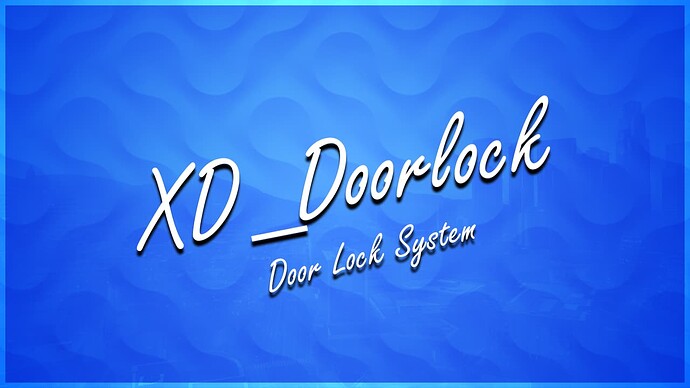 [Release][ESX] xd_doorlock | Door Lock System - FiveM Releases - Cfx.re ...