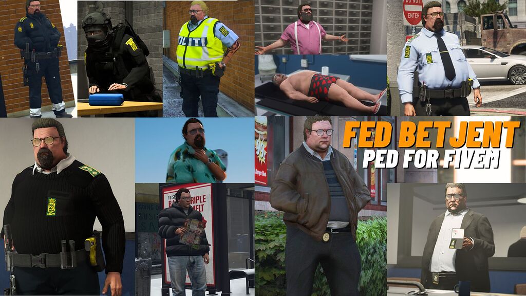 [PED] Fat Danish Police - FiveM Releases - Cfx.re Community