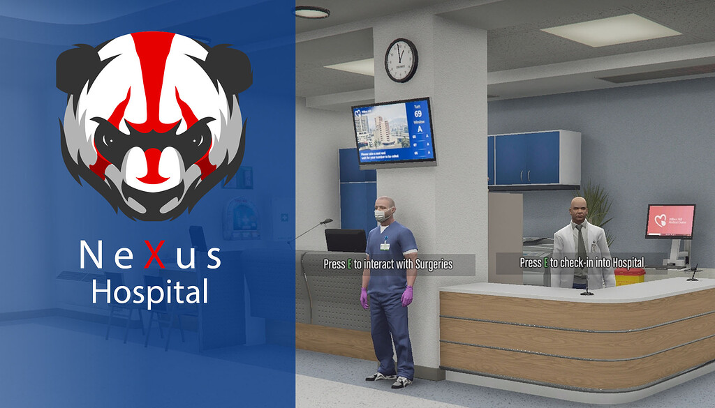 [PAID [ESX] [QBCORE] NeXus Hospital | Hospital Check-In - FiveM ...