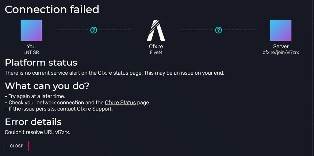 Dirrect connect not working and server not showing up - Server ...
