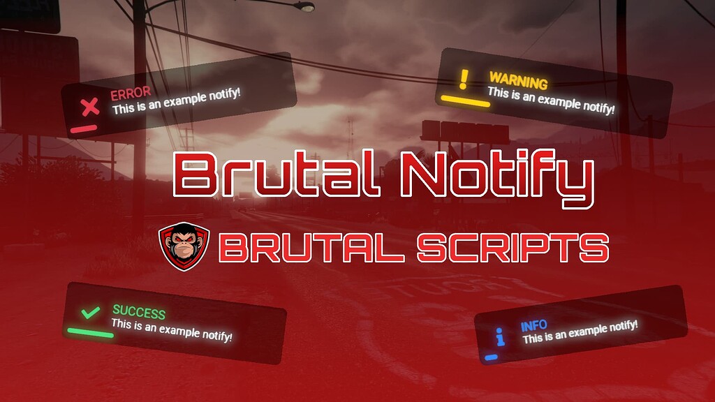 Brutal Notify | Standalone - FiveM Releases - Cfx.re Community