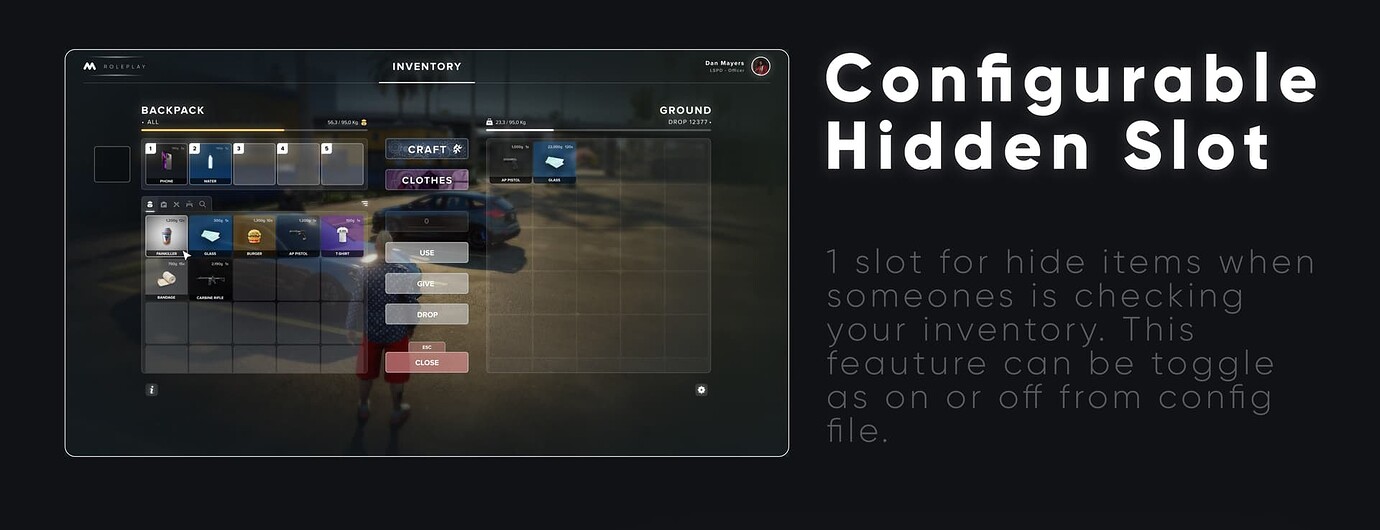 CodeM mInventory ( Advanced Inventory System ) - FiveM Releases - Cfx ...