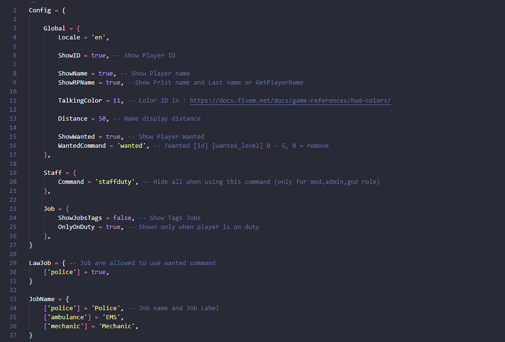[QB] Custom Name Tag & Wanted System - FiveM Releases - Cfx.re Community