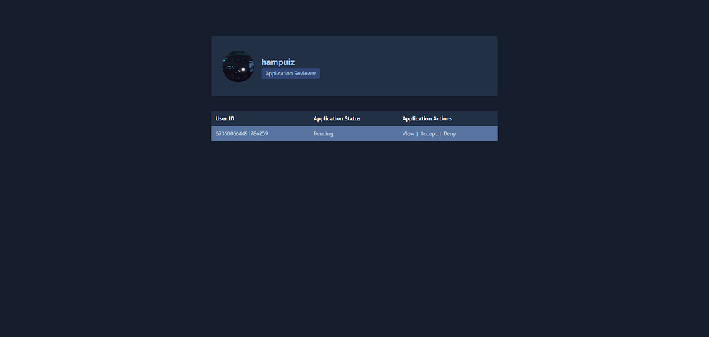 [FREE] [WEB] Application Dashboard - FiveM Releases - Cfx.re Community