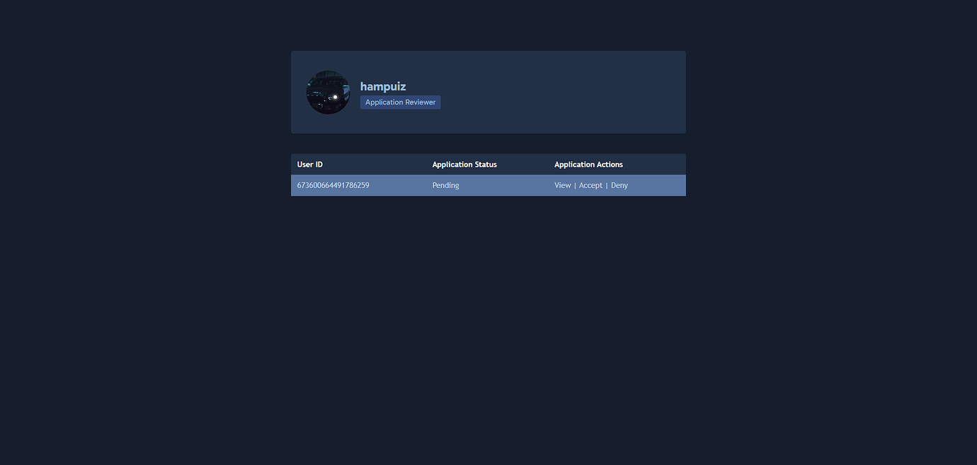 [FREE] [WEB] Application Dashboard - FiveM Releases - Cfx.re Community