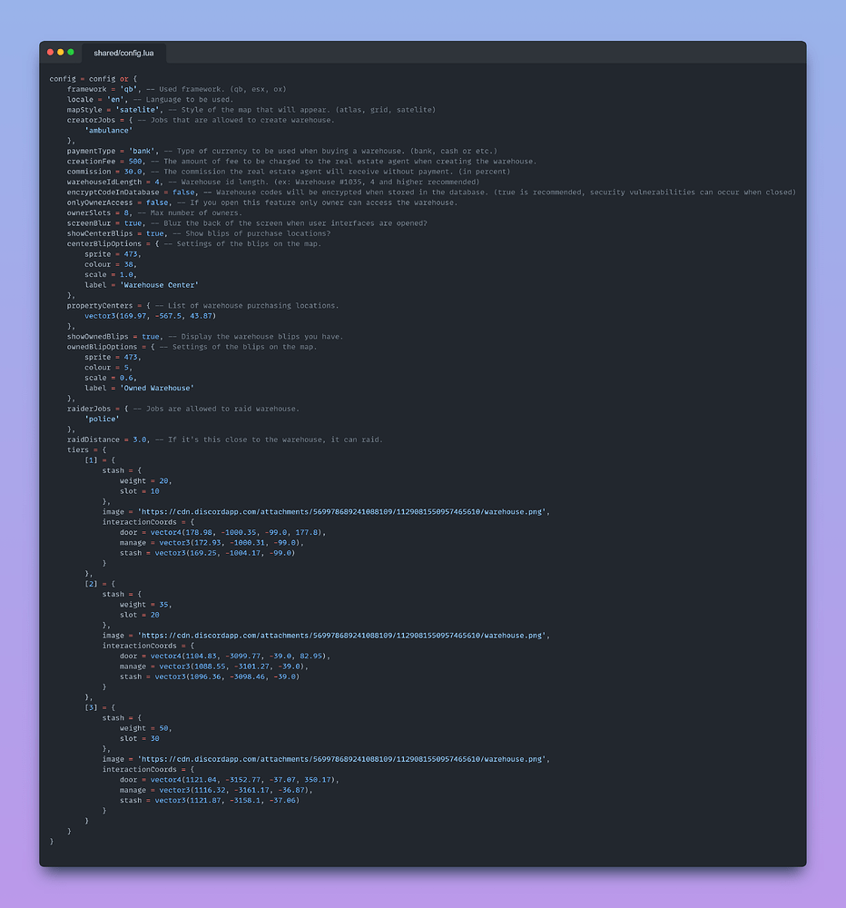 [PAID] FiveM Advanced Warehouse | Real Estate & Stash System - FiveM ...
