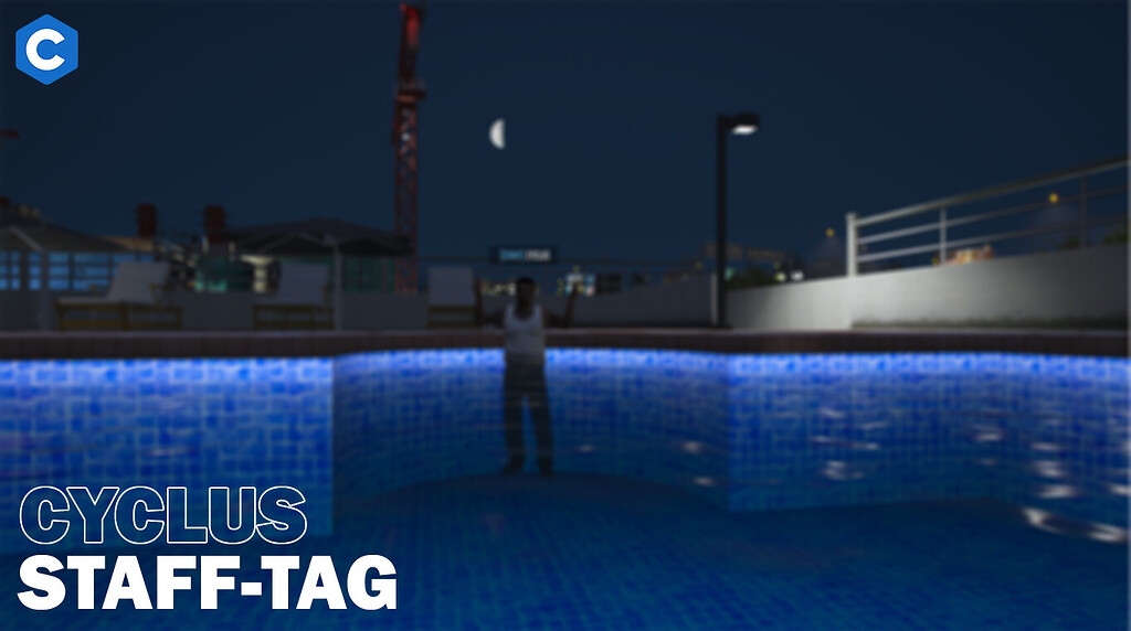 [FREE][ESX/QB] Cyclus-StaffTag - FiveM Releases - Cfx.re Community