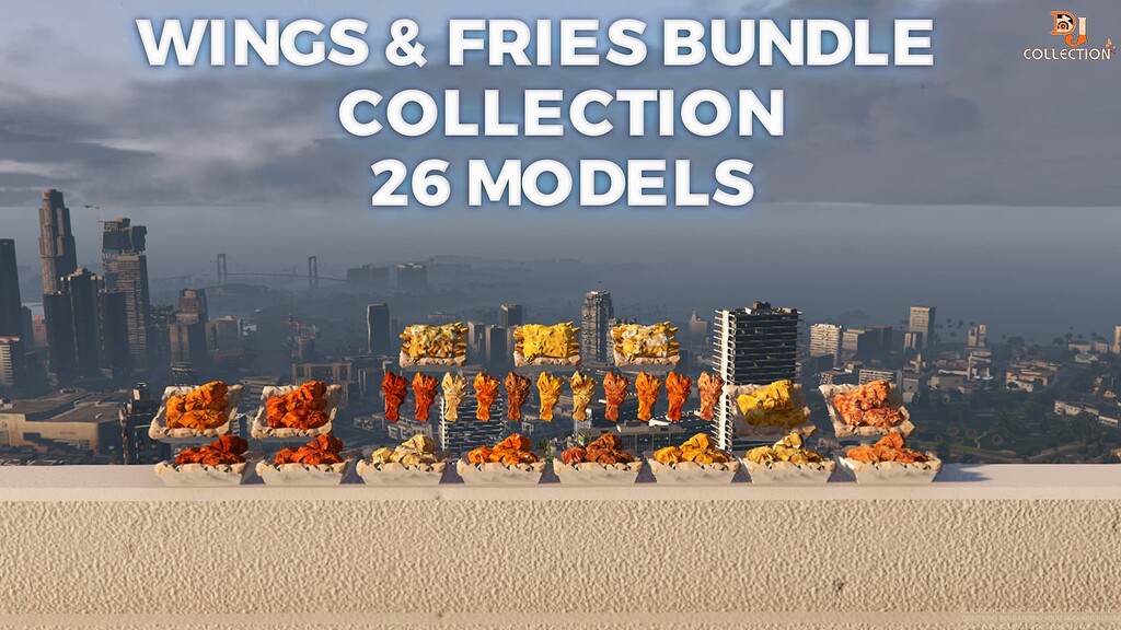 [PAID] [PROPS] Chicken Wings & Fries - FiveM Releases - Cfx.re Community