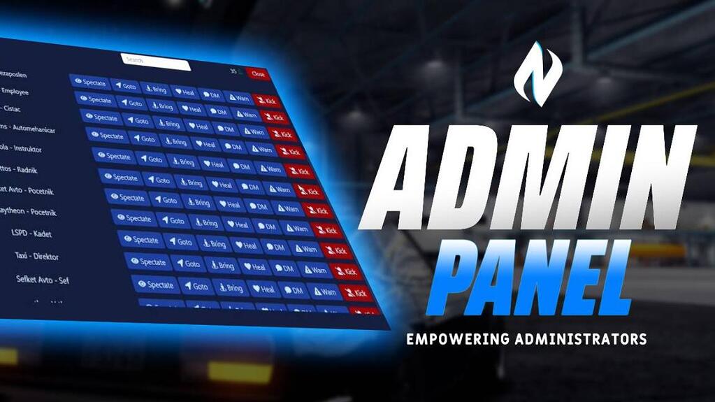 [PAID][ESX][QB-Core] Admin Panel - FiveM Releases - Cfx.re Community