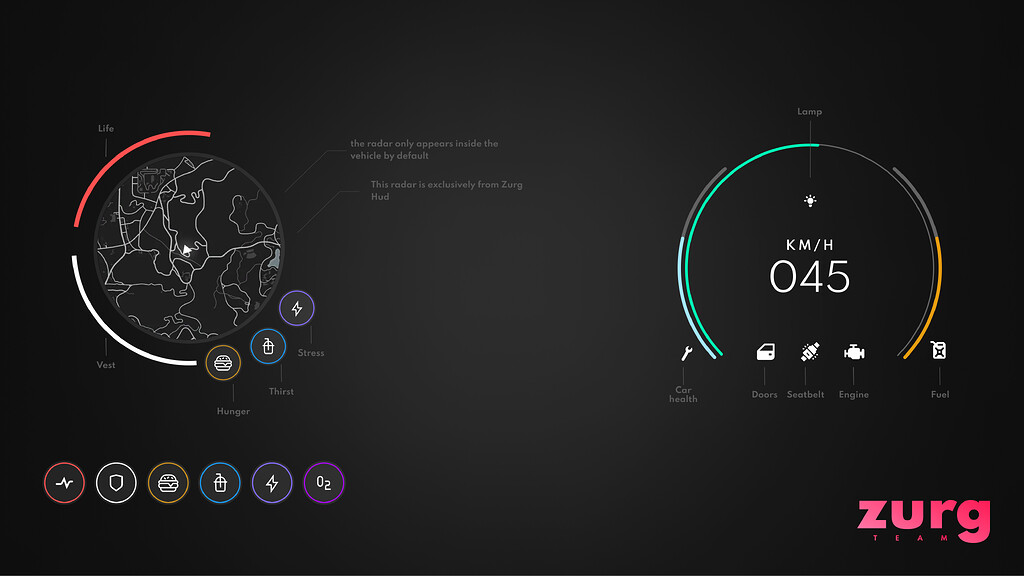 [Standalone][PAID] Zurg Hud (Clean UI and Compact minimalist) New ...