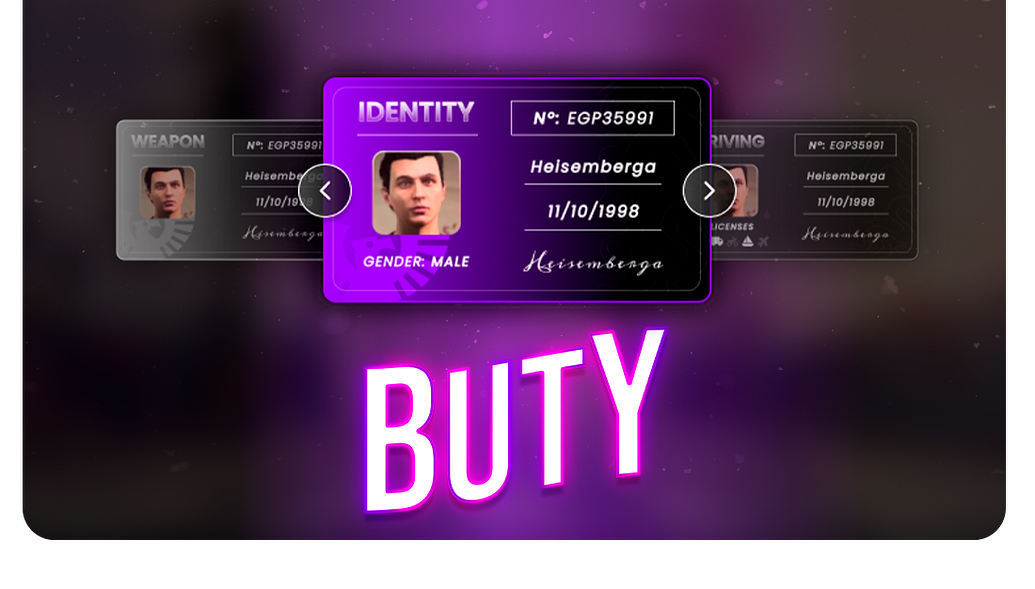 License Cards: ID, Driving, Weapons, Custom... [QB/ESX] - FiveM ...