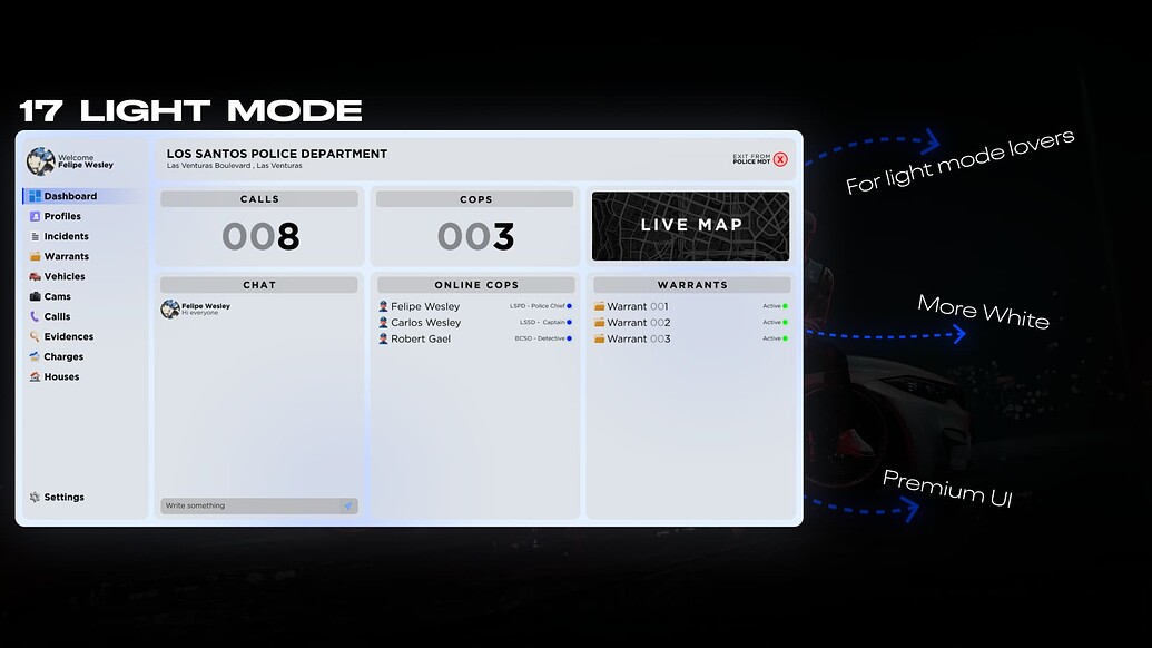 [ESX / QBCore] MGN MDT (Advanced Mobile Data Terminal) (v2.0) - FiveM ...