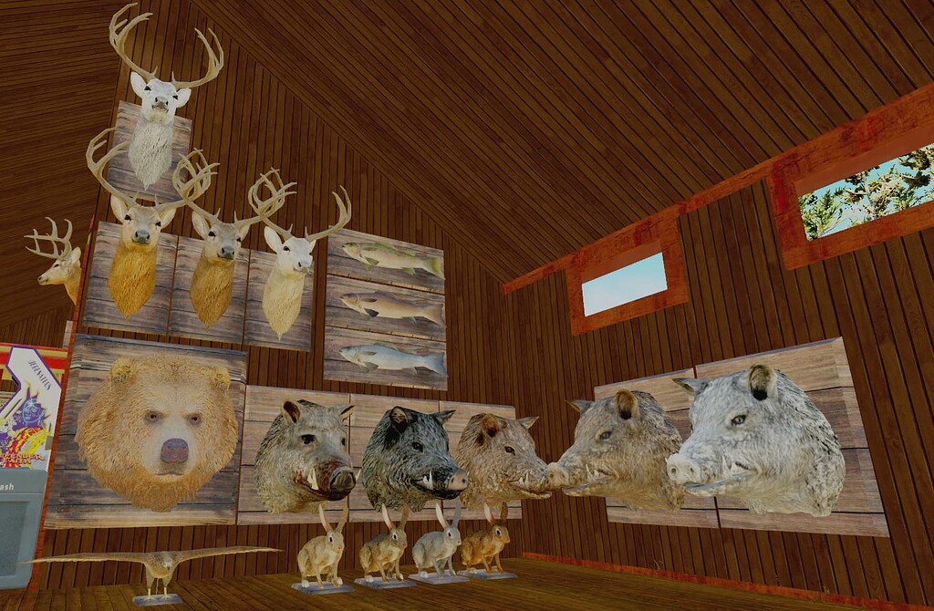 [FREE] [PROPS] Custom Taxidermy Heads and Stuffed Statues - FiveM ...