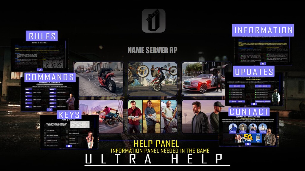 [𝖲𝖳𝖠𝖭𝖣𝖠𝖫𝖮𝖭𝖤] 𝖴𝖫𝖳𝖱𝖠 𝖧𝖤𝖫𝖯 ┃ 𝖪𝖤𝖸𝖲 ┃ 𝖢𝖮𝖬𝖬𝖠𝖭𝖣𝖲 ┃ 𝖱𝖴𝖫𝖤𝖲 ┃ 𝖢𝖮𝖭𝖳𝖠𝖢𝖳𝖲 ┃ 𝖨𝖭𝖥𝖮 ...