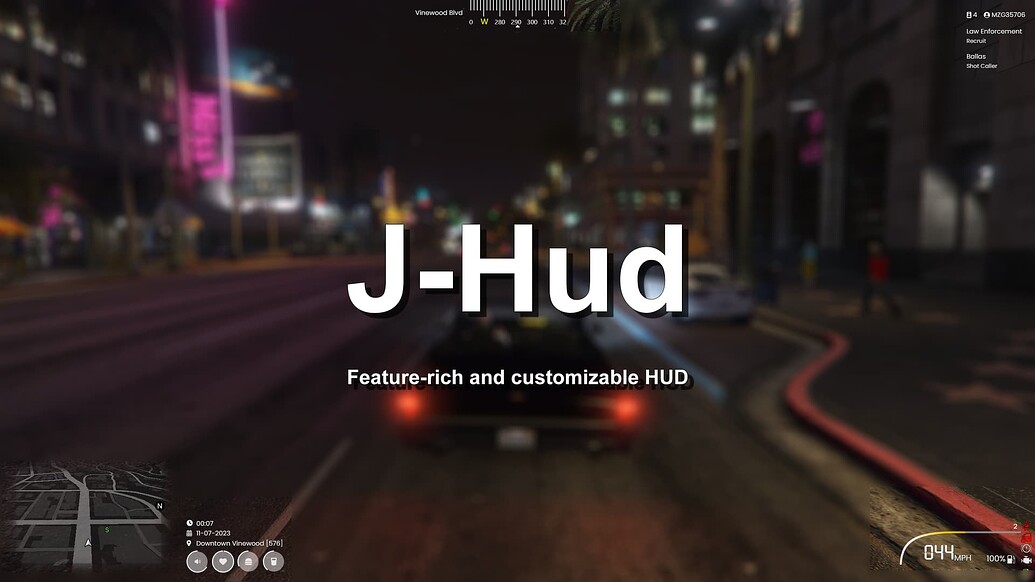 J-Hud — Feature-rich and customizable HUD - FiveM Releases - Cfx.re ...