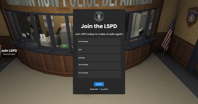 [Free] [Standalone] 5E-LSPDForm - FiveM Releases - Cfx.re Community