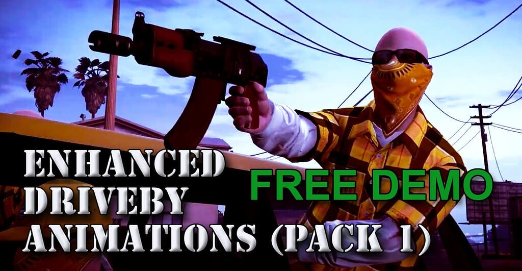 [Free Demo] EDA v1 (Driveby Animations) - FiveM Releases - Cfx.re Community