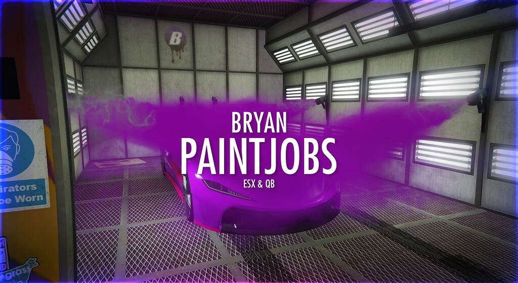 [FREE] [ESX/QB] BryaN Paintjob - FiveM Releases - Cfx.re Community