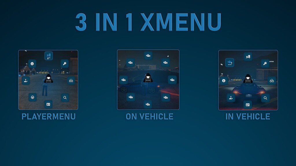 [STANDALONE] CS XMENU / Radial Menu - FiveM Releases - Cfx.re Community