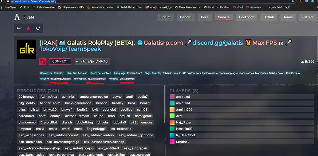 How to put Tags for Server? - Server Discussion - Cfx.re Community