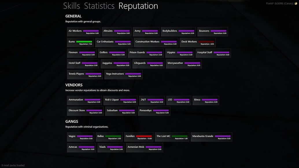 Skills - FiveM Releases - Cfx.re Community