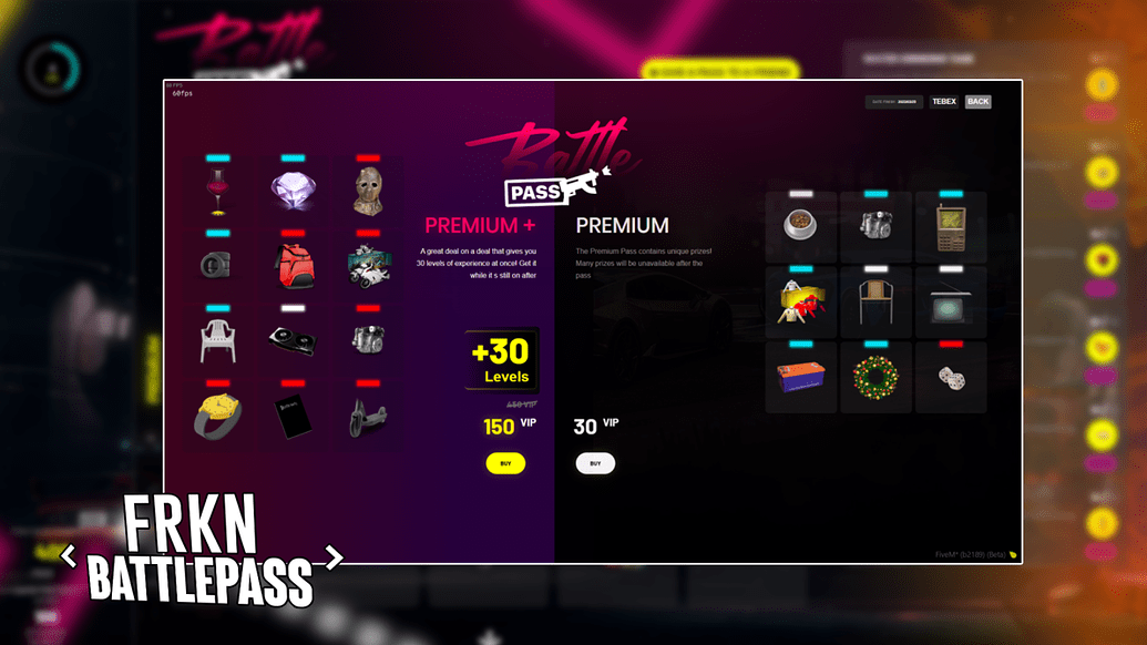 [PAID] Frkn-Battlepass System [ESX/QB] - FiveM Releases - Cfx.re Community