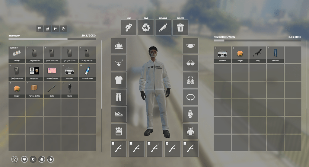 [ESX] [QBCORE] [PAID] LC-Inventory | Advanced Fivem Inventory System ...