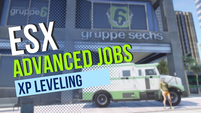 [ESX] [PAID] Advanced Starter Jobs Pack (XP Leveling System) - FiveM ...